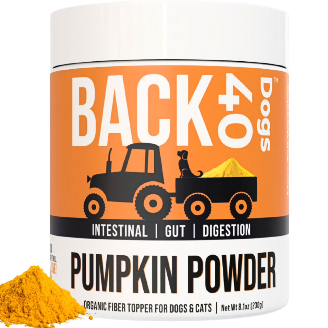 Best Pumpkin Powder for Dogs | Promote Regular Stools | BACK 40 Dogs